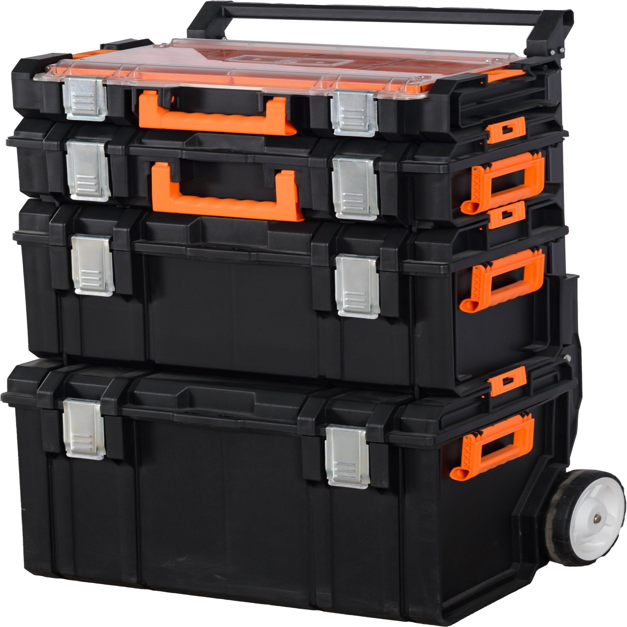 PORTABLE TOOL BOX TROLLEY 22X18X28IN 4PC SET – Arctic Steel