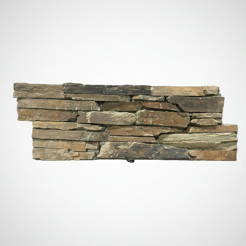 NATURAL LEDGE STONE PANEL -RUSTY SLATE – Arctic Steel